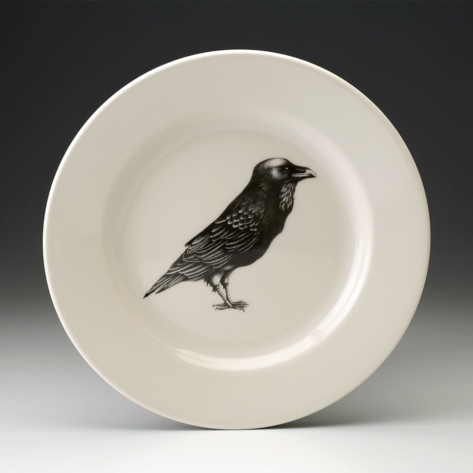 Dinner Plate: Raven - Laura Zindel Design