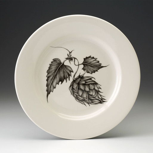 Dinner Plate: Hops #1 - Laura Zindel Design
