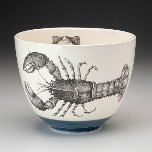 Medium Bowl: Lobster - Laura Zindel Design