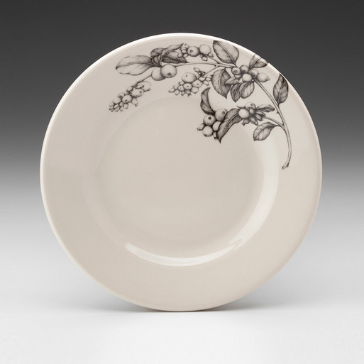 Bistro Plate: Snowberry - Laura Zindel Design