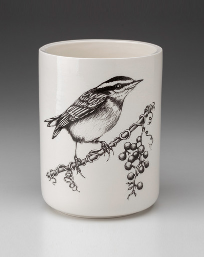 Utensil Cup: Nuthatch - Laura Zindel Design