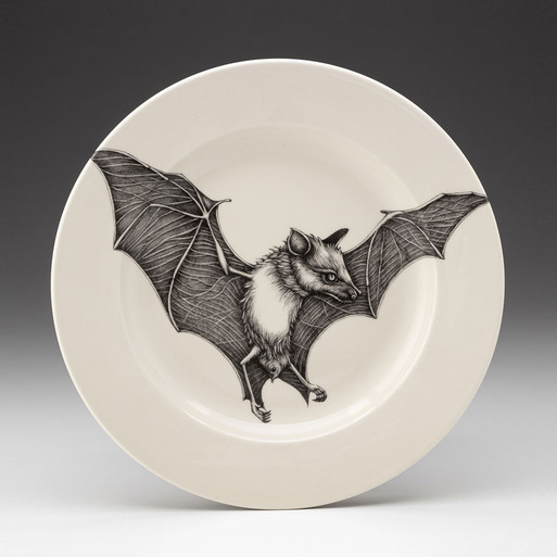 Dinner Plate: Bat - Laura Zindel Design