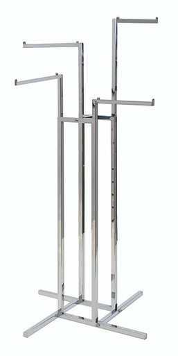Four Arm Clothing Rack - Straight Arms - Vera Lee Garments