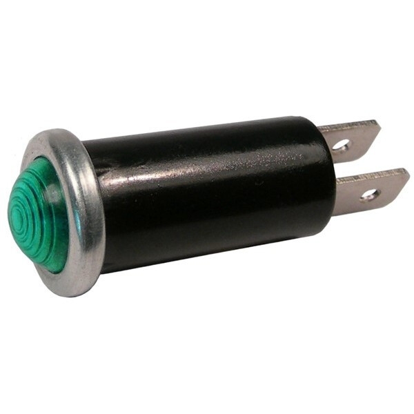 Pico 5526PT 12 Volt 15 Amp Green Illuminated Indicator Light for 1/2 ...