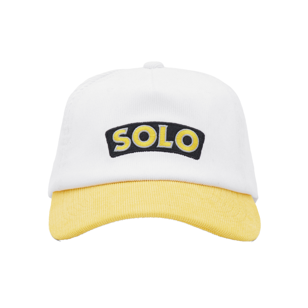 Solo Two Tone Boomerang Cord Cap - Drinks Cart