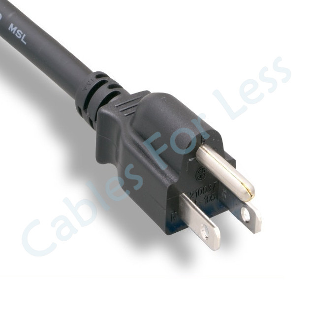 1 Foot Universal Power Cable | 18 Gauge AWG Cable