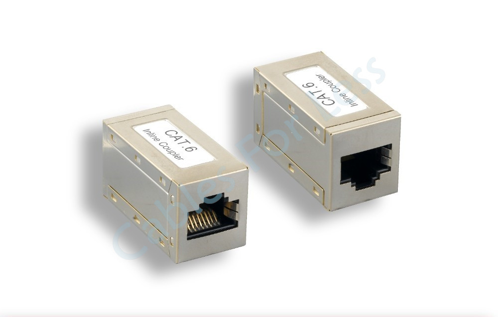 Cat6 RJ45 Shielded In-Line Coupler | RJ 45 Coupler