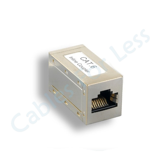 Cat6 RJ45 Shielded In-Line Coupler | RJ 45 Coupler