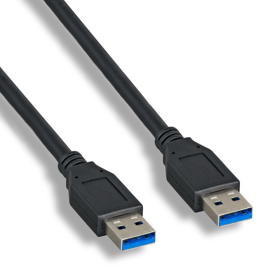 3ft USB 3.0 A Male to A Male Cable, Black