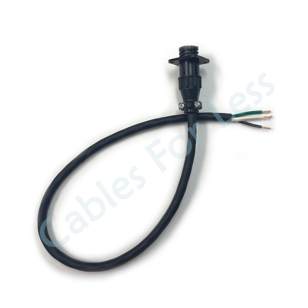 4-Pin Round power connector