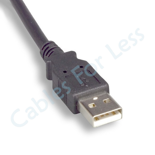 6 Foot USB 2.0 Cable, A Male To A Female