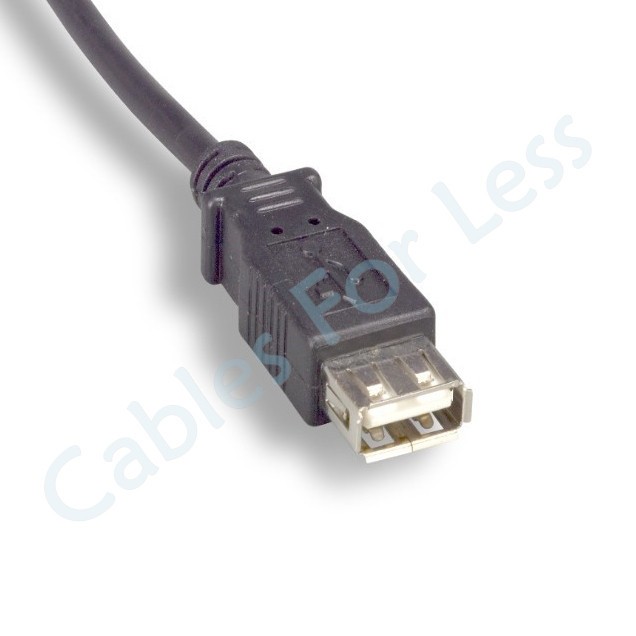 15 Foot USB 2.0 Cable | A Male To A Female | USB Cables