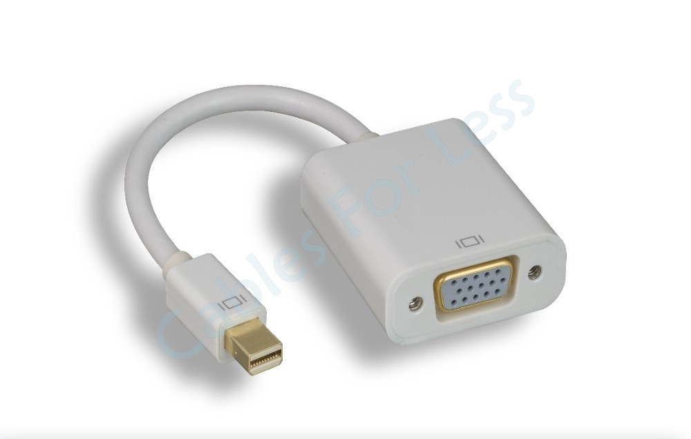 Mini DisplayPort To VGA Adapter | SVGA Cable