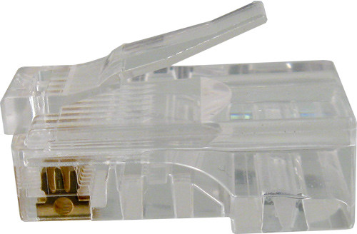Bag of 100 Stranded And Solid RJ45 Connectors, Cat6