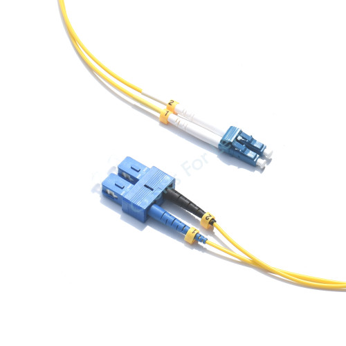 OS2 Fiber Single Mode LC vs SC Patch Cable 3 Meter LC SC Fiber