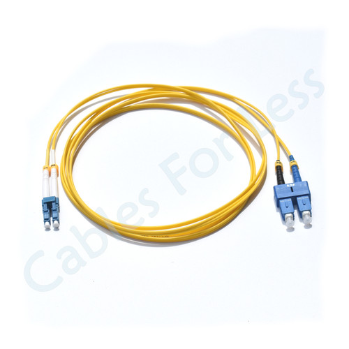 OS2 Fiber Single Mode LC vs SC Fiber Cable 5 M LC SC Fiber