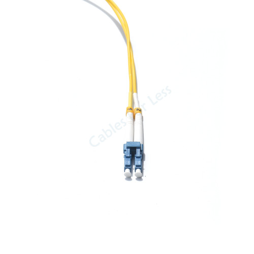 5 Meter Fiber, Singlemode Duplex, LC APC vs LC UPC Cable