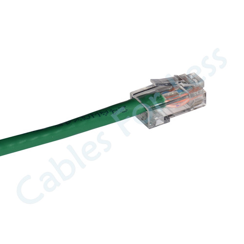 Cat5e Patch Cable - 1 Foot Green Cables - Cablesforless