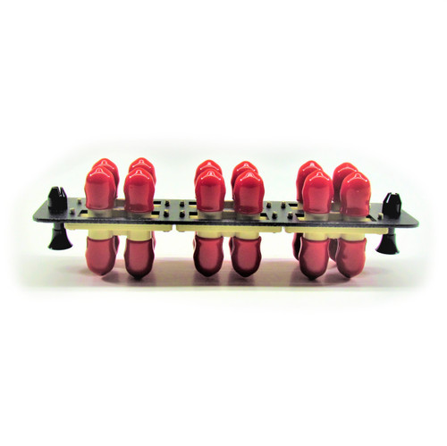 6 Port ST Adapter for Modular Fiber Panels - Cables For Less