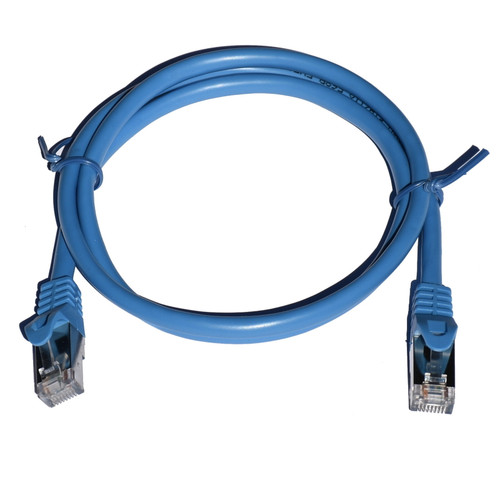 CAT5e STP Cable - 25 foot blue Shielded Cat5 STP Cable