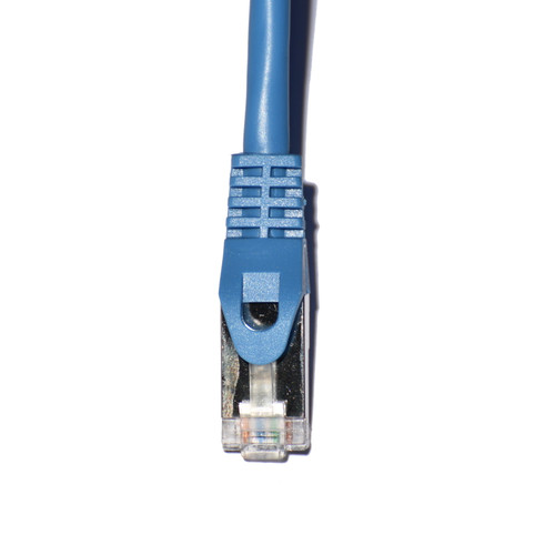CAT5e STP Cable - 25 foot blue Shielded Cat5 STP Cable