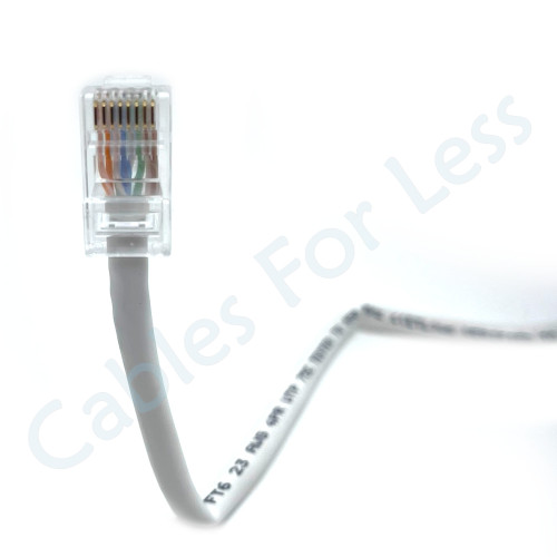 Cat6e Plenum Cable 10 White Ethernet Cables For Less