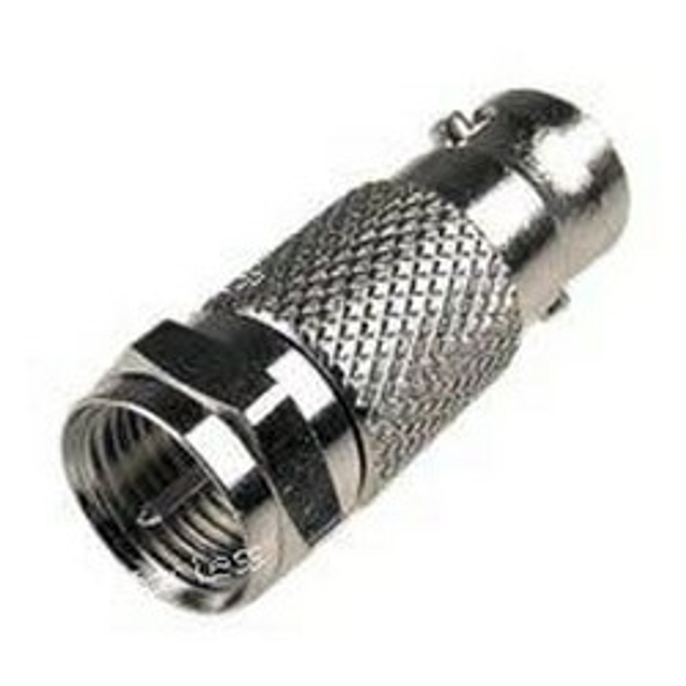 T Shaped Bnc Connector With 1 Male And 2 Female Ends