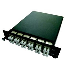 12 Fiber LC Multi Mode OM4 50um MPO Male Cassette 6 Duplex