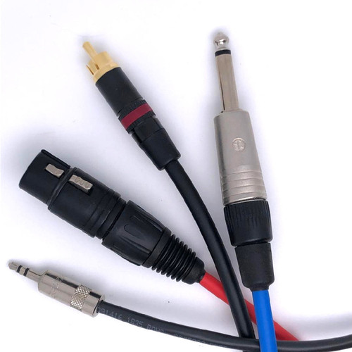 Custom Audio Cables made by hand in the USA