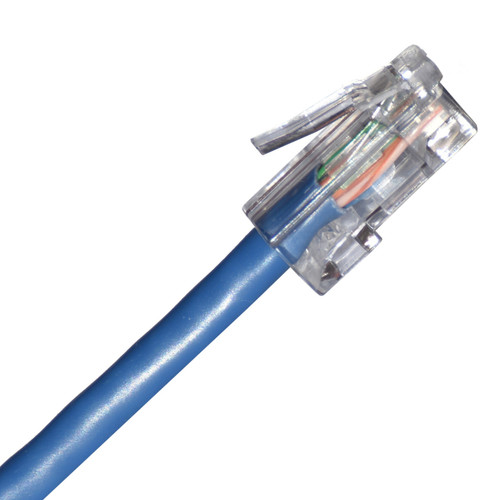 Cat 6e Cable Plenum Rated, 300' Blue - Cables for Less