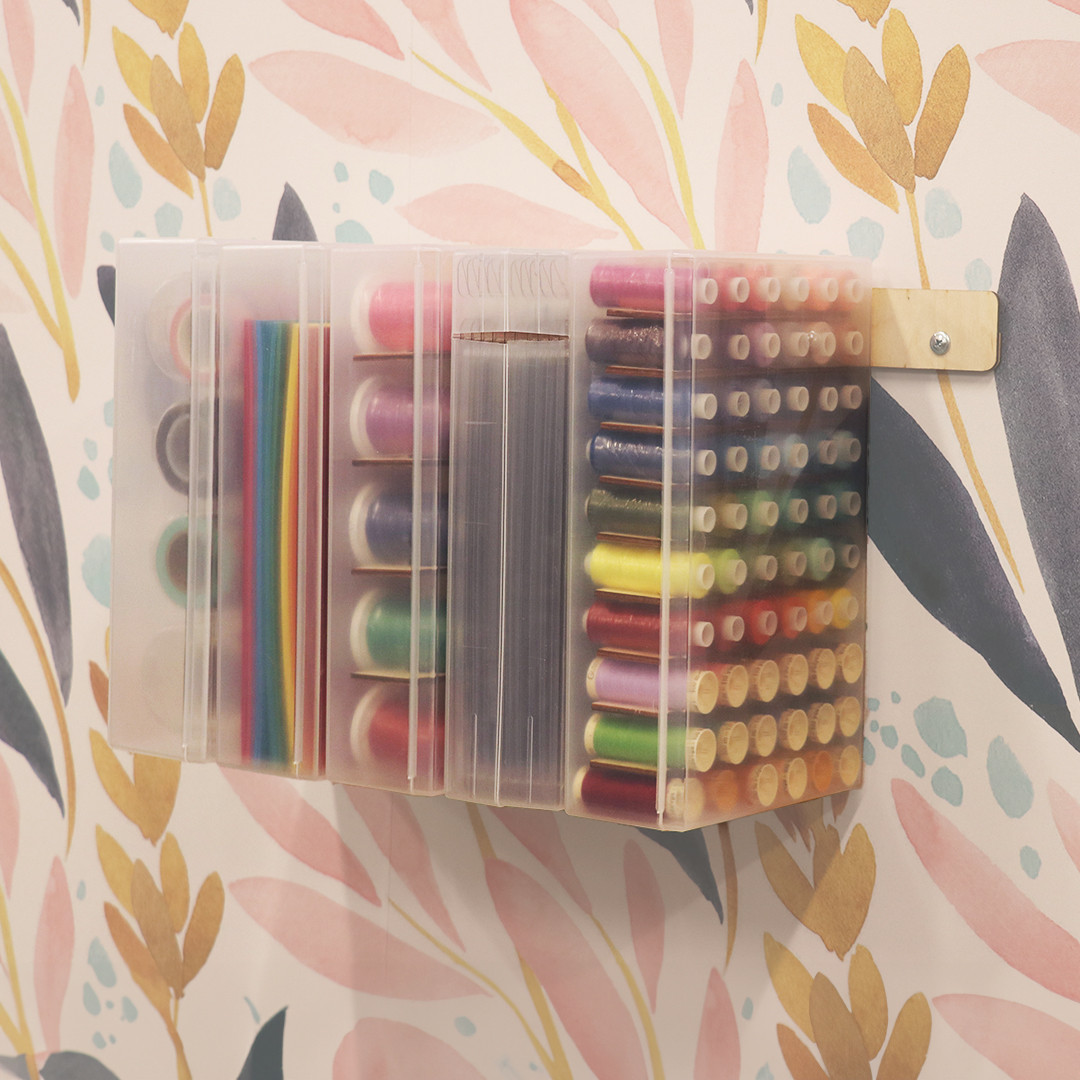 Wall Box Storage Solutions for Craft Supplies