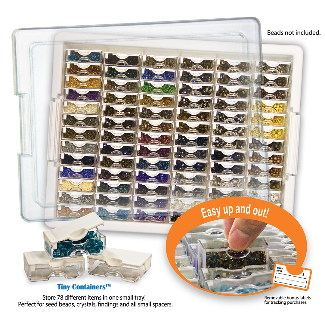 Bead Storage Solutions by Elizabeth Ward