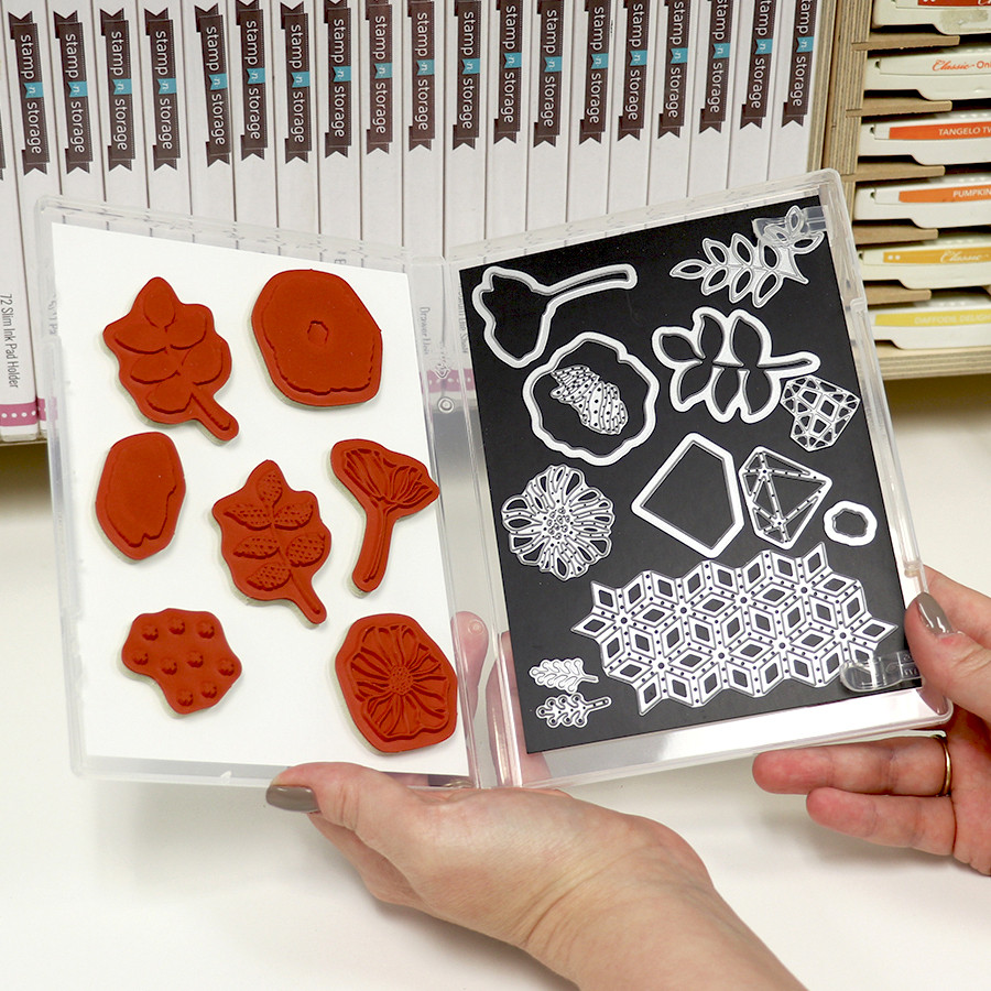 Stamp Card for Storing Clear Photopolymer Stamps