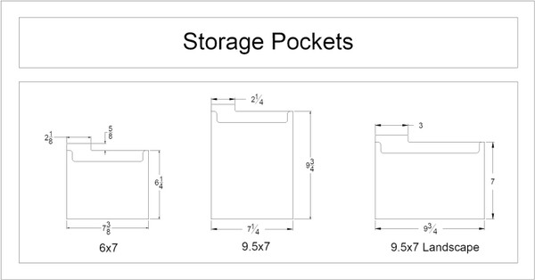 Storage Pocket for Organizing Your Crafts