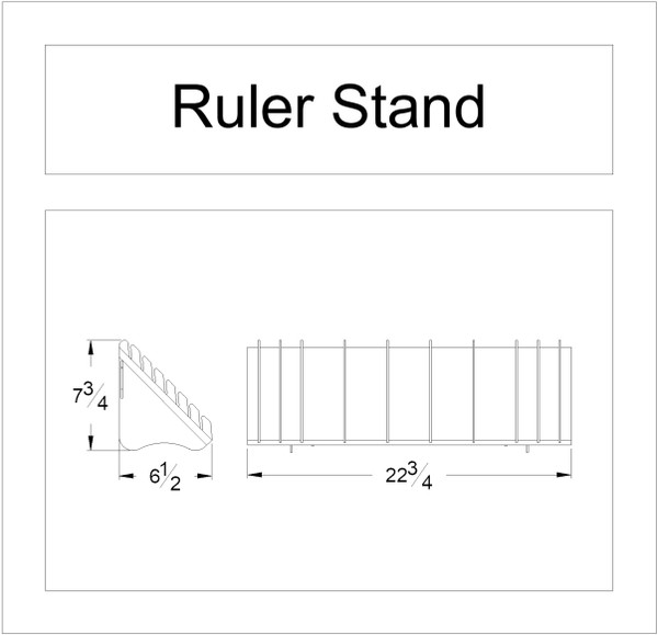 Ruler Stand