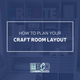 How to Plan Your Craft Room Layout - Best Craft Organizer