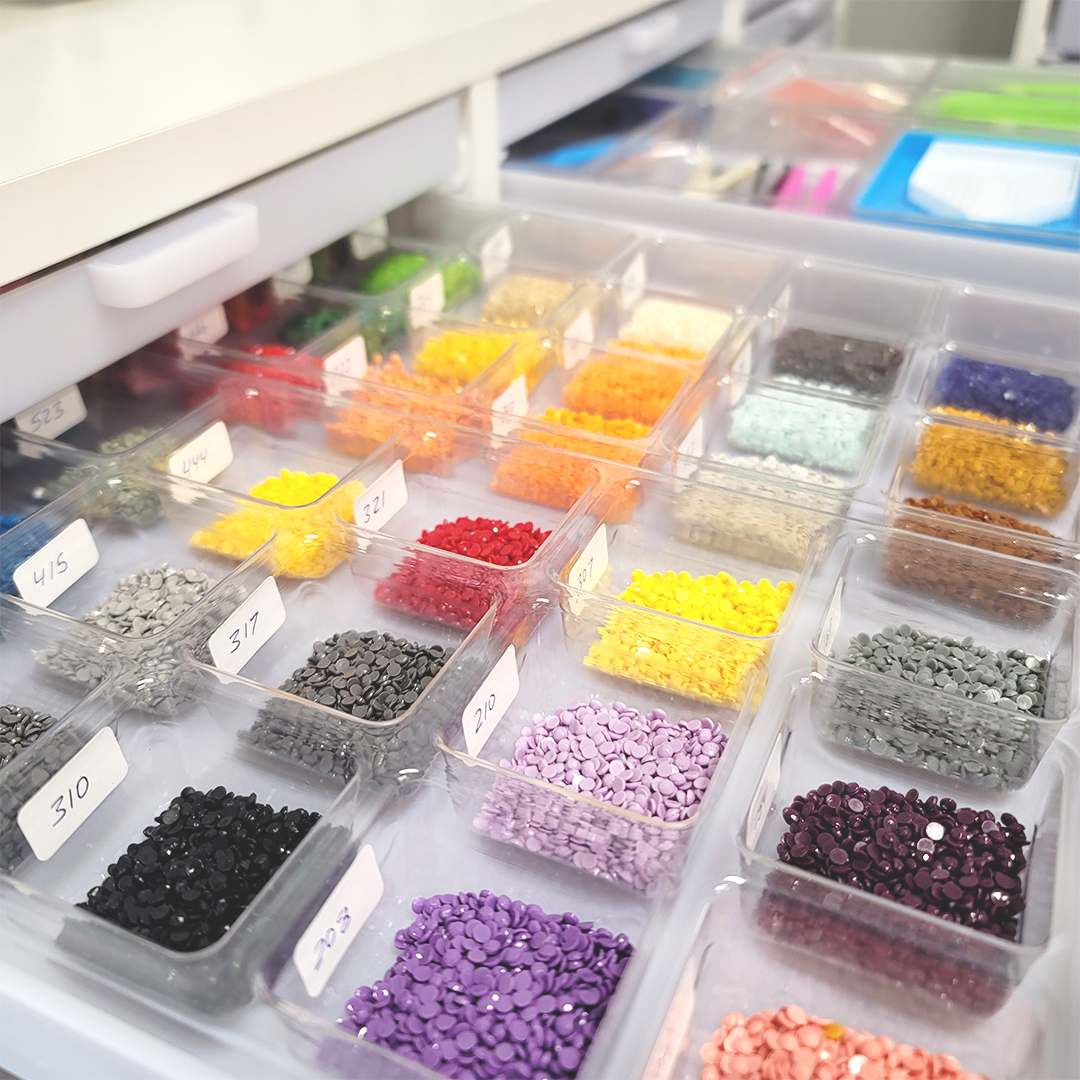 BCO Makes Diamond Painting as Easy as 1,2,3! - Best Craft Organizer