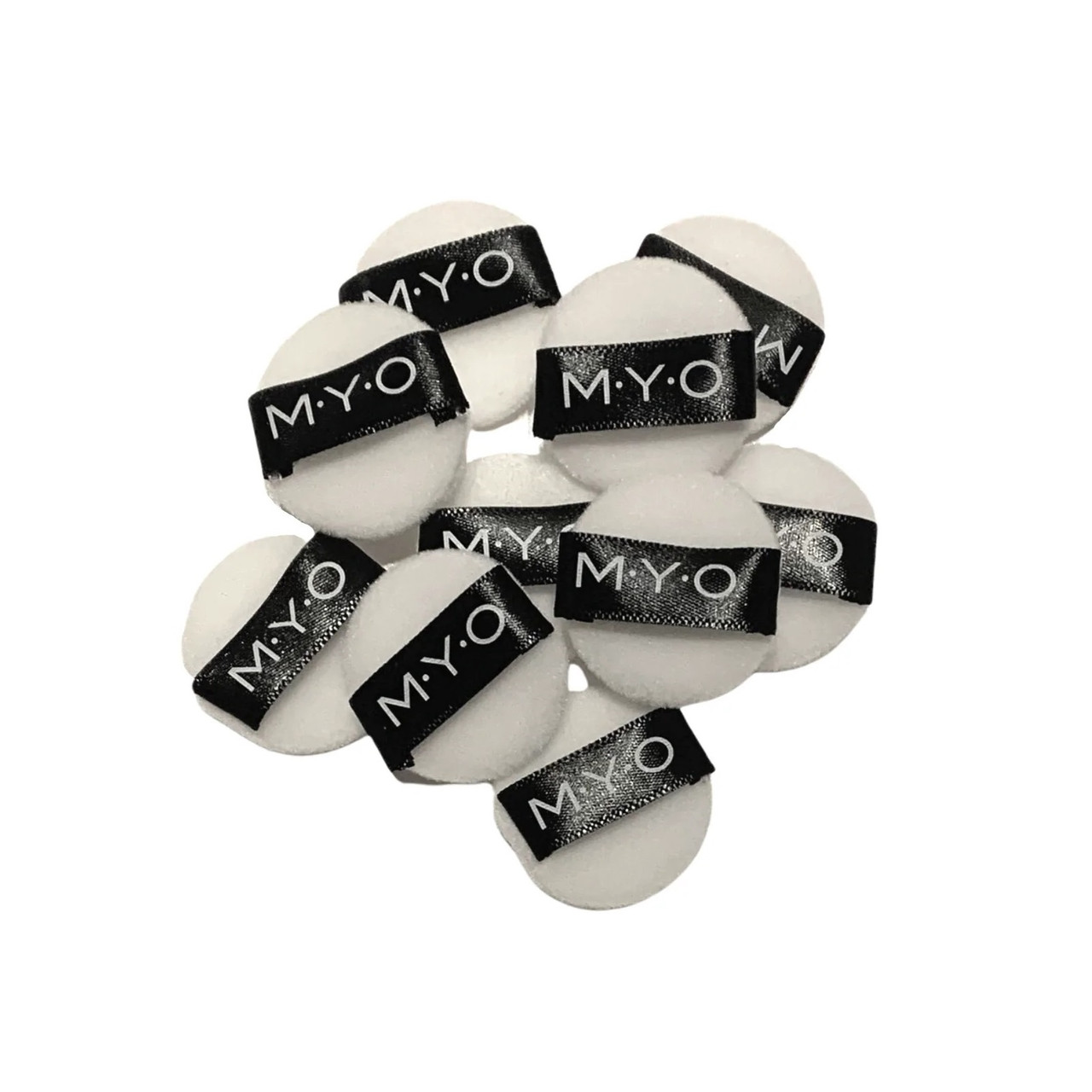 MYO Cosmetic Cases Velour Mini Powder Puffs - BeauDazzled
