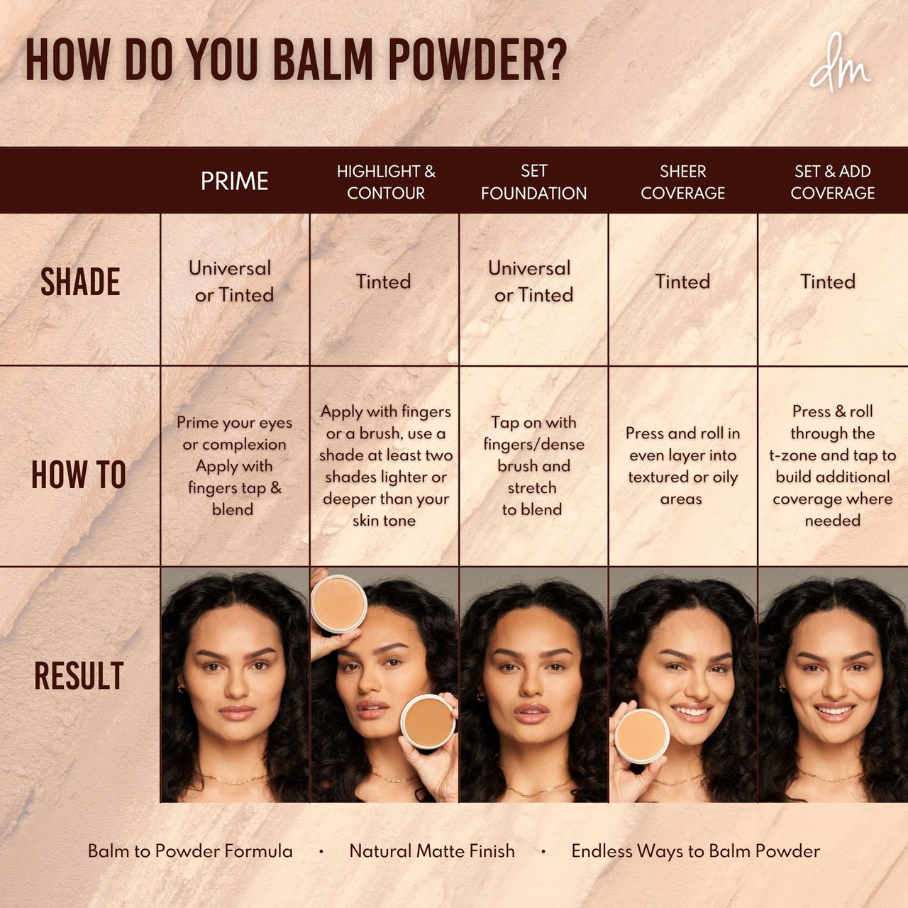 Beauty Yummy Skin Blurring Balm Powder by Danessa Myricks Beauty ...