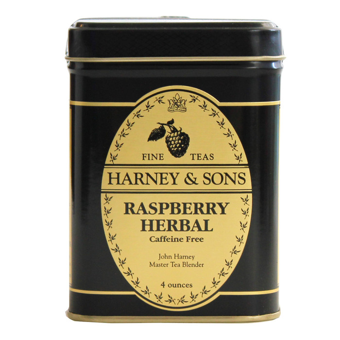 Harney & Sons Raspberry Herbal Tea - 4oz | Premium Teas Canada