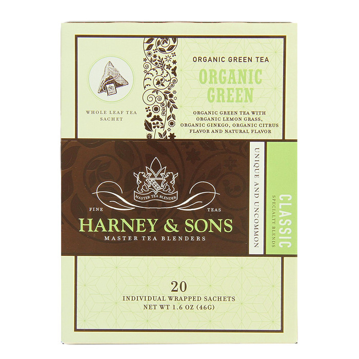 Harney & Sons Green Tea with Citrus & Ginkgo | Premium Teas