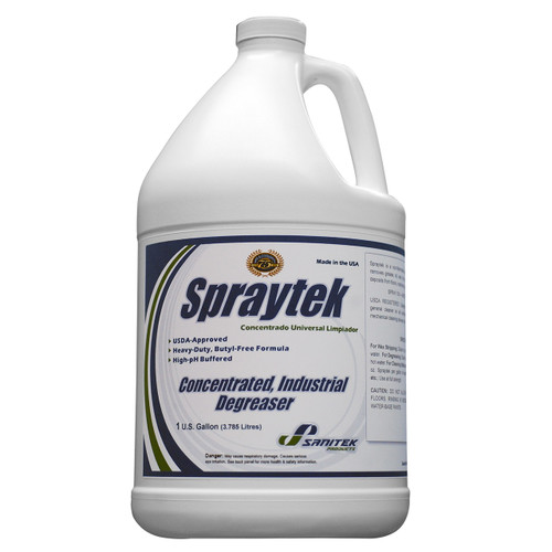 Spraytek - High-Strength Degreaser - Sanitek Products, Inc.