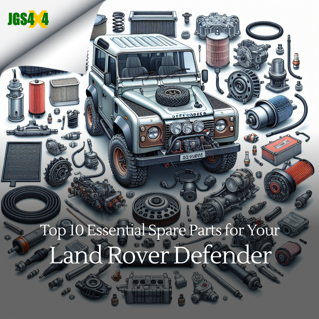 Top 10 Essential Spare Parts for Your Land Rover Defender JGS4x4 Land Rover Parts