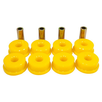 Polyurethane Rear Radius Arm to Axle Bush Set Yellow | JGS4x4