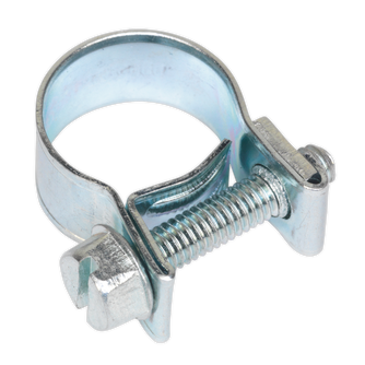 Mini Hose Clip 12-14mm - Pack of 30 Sealey | JGS4x4