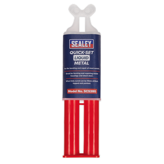 Quick-Set Liquid Metal 25ml Sealey | JGS4x4