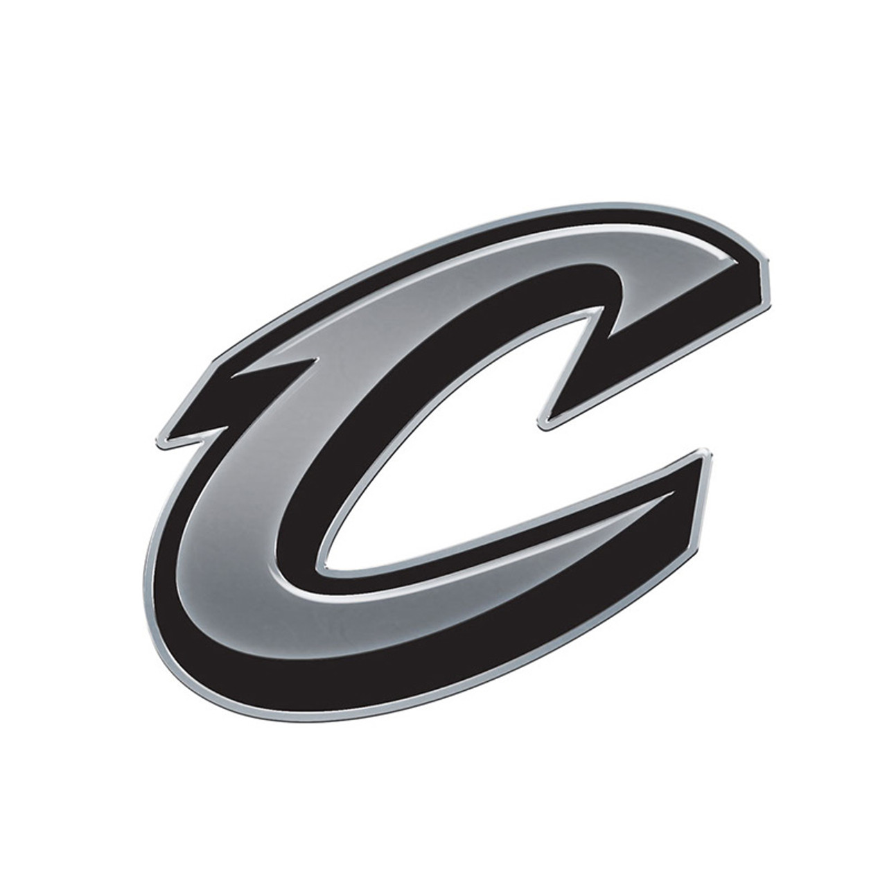Script C Chrome Auto Emblem | Center Court, the official Cavs Team Shop
