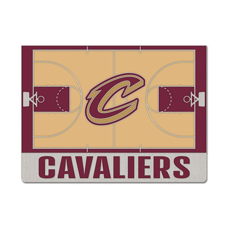 Basketball Court Pin | Center Court, the official Cavs Team Shop
