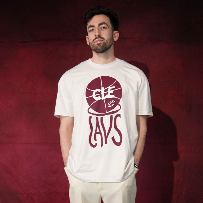 CLE CAVS Net Tee | Center Court, the official Cavs Team Shop