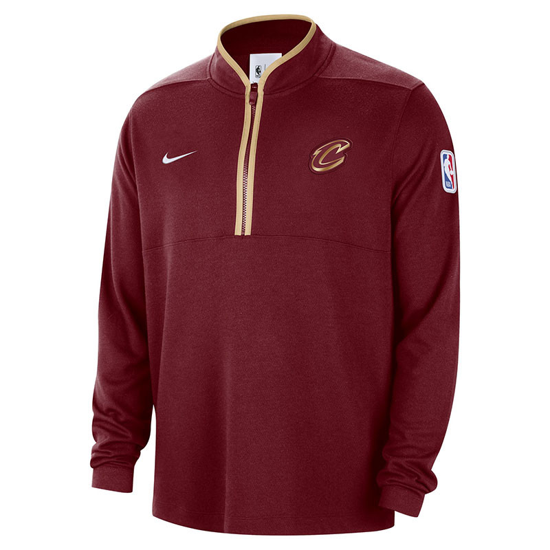 Nike Wine Script C Quarter Zip | Center Court, the official Cavs Team Shop